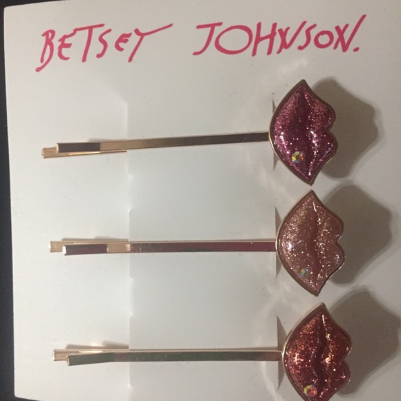 Betsey Johnson Accessories Betsey Johnson Hair Pins Nwt Poshmark